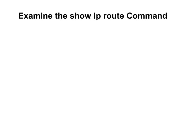 Ccna2mod6routing And Routing Protocolspptx 9294