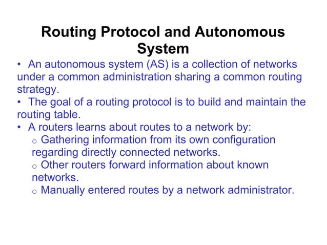 Ccna2mod6routing And Routing Protocolspptx 1080