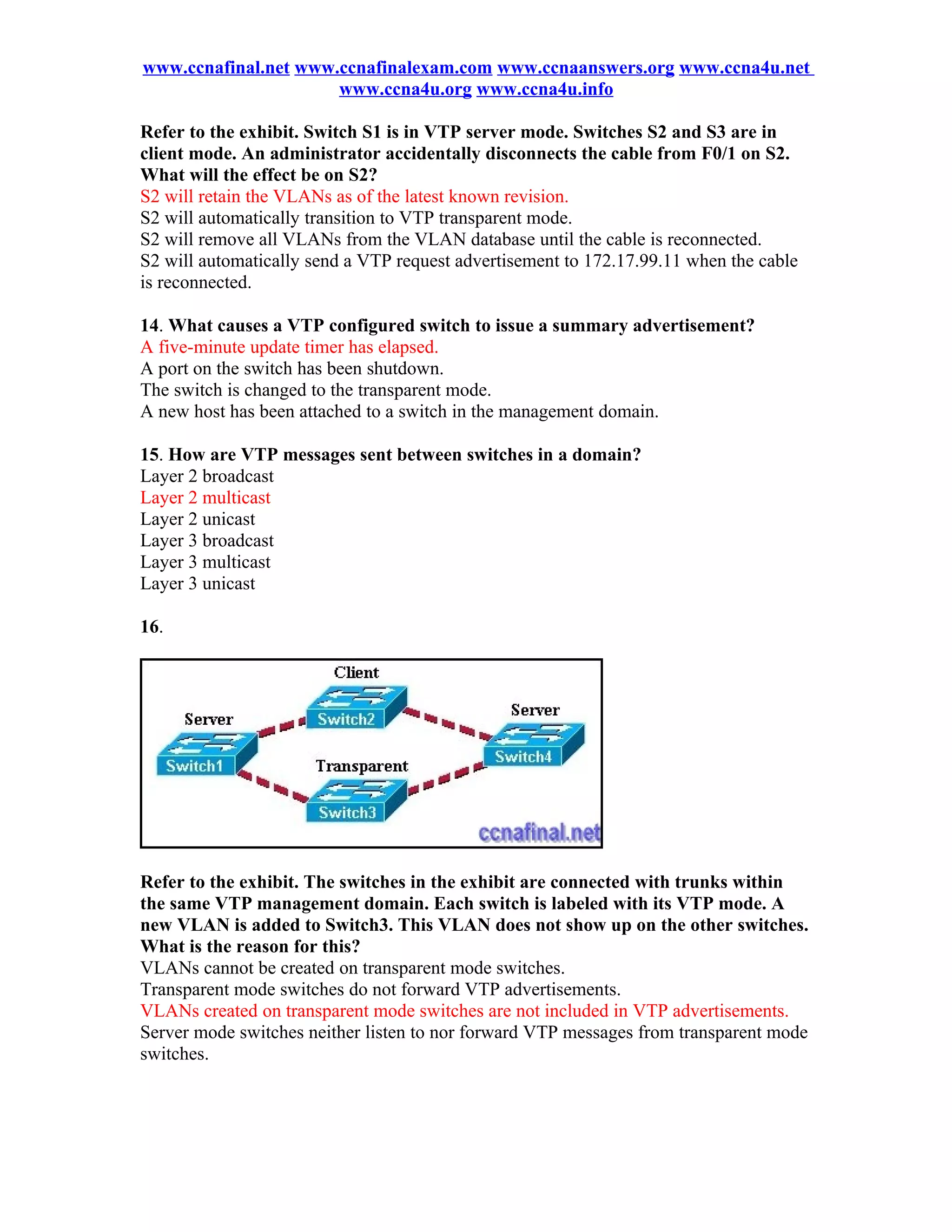 Ccna 3 chapter 4 v4.0 answers 2011 | PDF