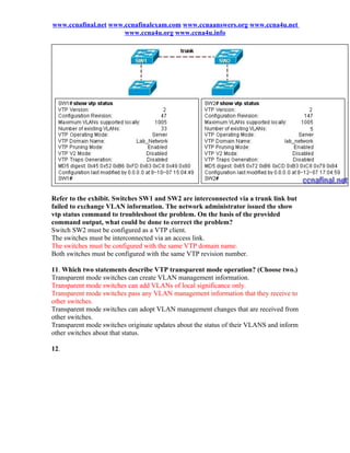 Ccna 3 chapter 4 v4.0 answers 2011 | DOC