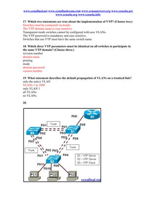 Ccna 3 chapter 4 v4.0 answers 2011 | DOC