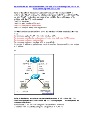 Ccna 3 chapter 6 v4.0 answers 2011 | DOC
