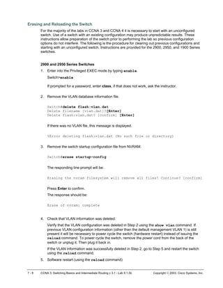 Ccna3 lab 9_1_5b_en | PDF
