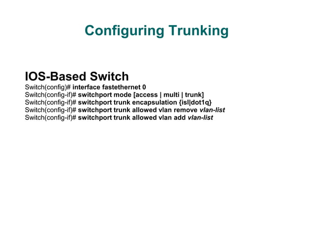 Ccna3mod9vlan Trunking Protocol 1pptx Computer Networking Computing