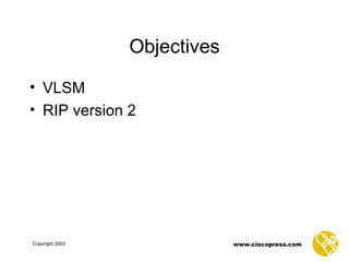 Ccna3 vlsm | PPT