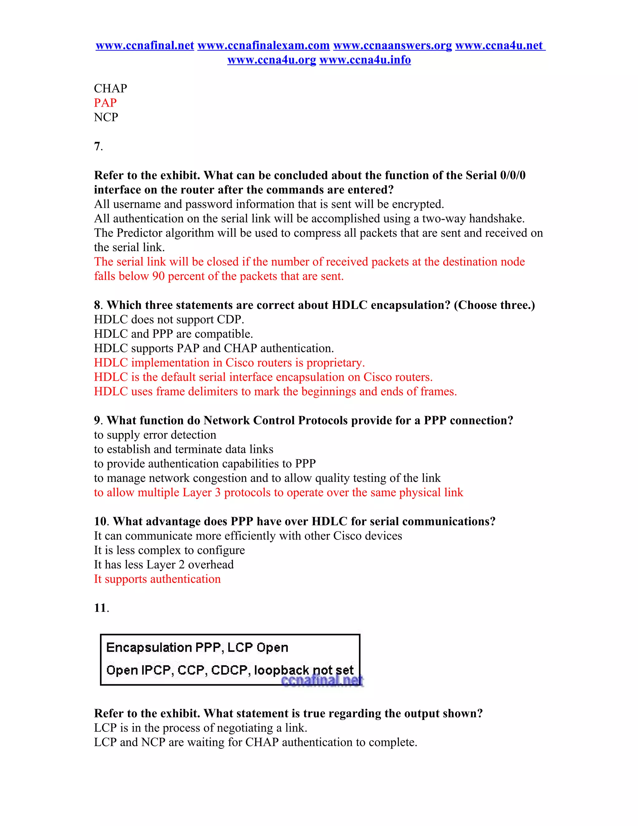 Ccna 4 chapter 2 v4.0 answers 2011 | DOC