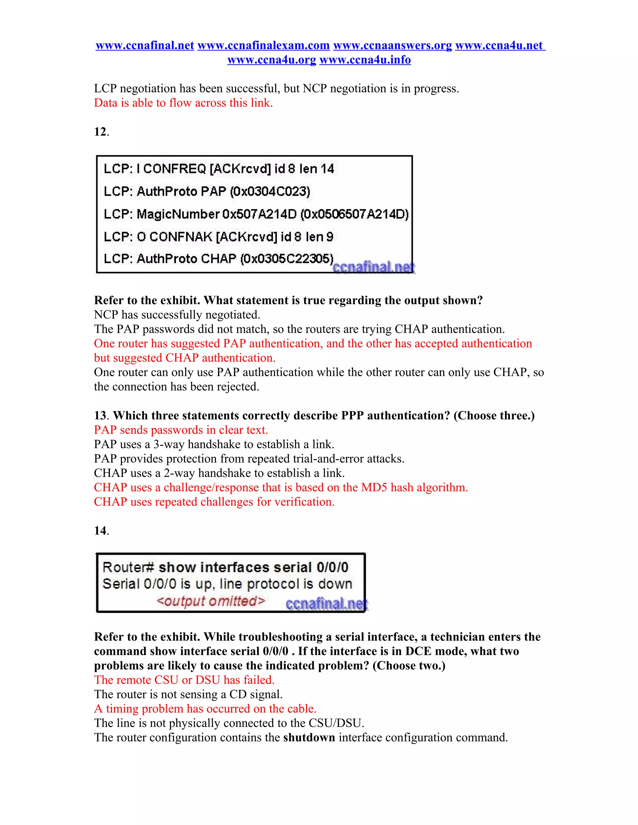 Ccna 4 chapter 2 v4.0 answers 2011 | DOC