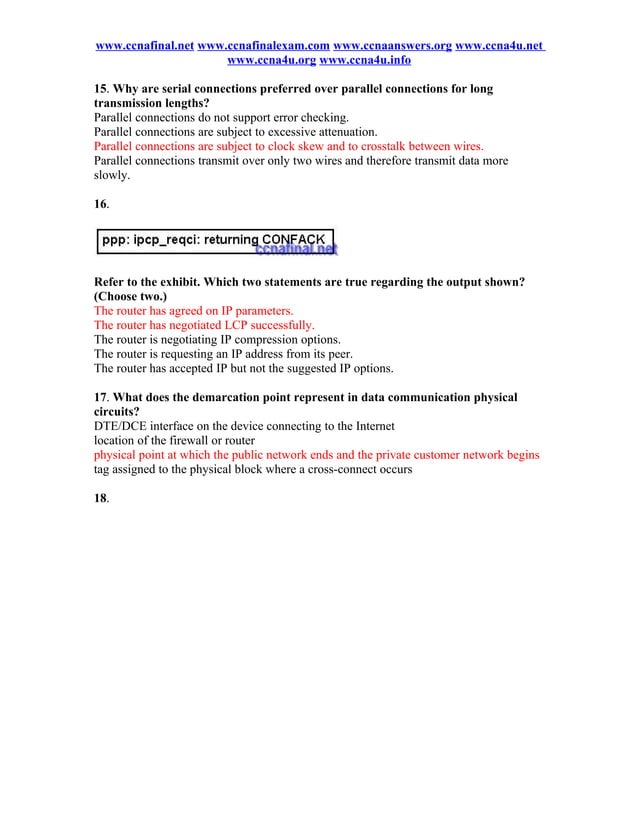 Ccna 4 chapter 2 v4.0 answers 2011 | DOC