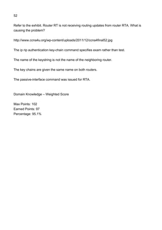 ccna 4 final 2012 | PDF