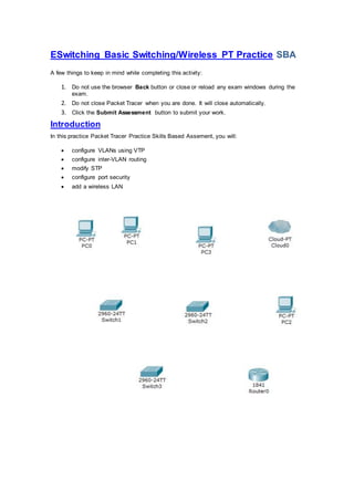 Ccna 4 final lab switchi | DOCX