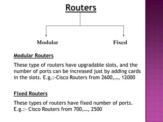 Presentation on CCNA(Networking & Troubleshooting) | PPTX