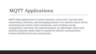 CCN AAT 2023 for mqtt protocol ppt presentation | PPT
