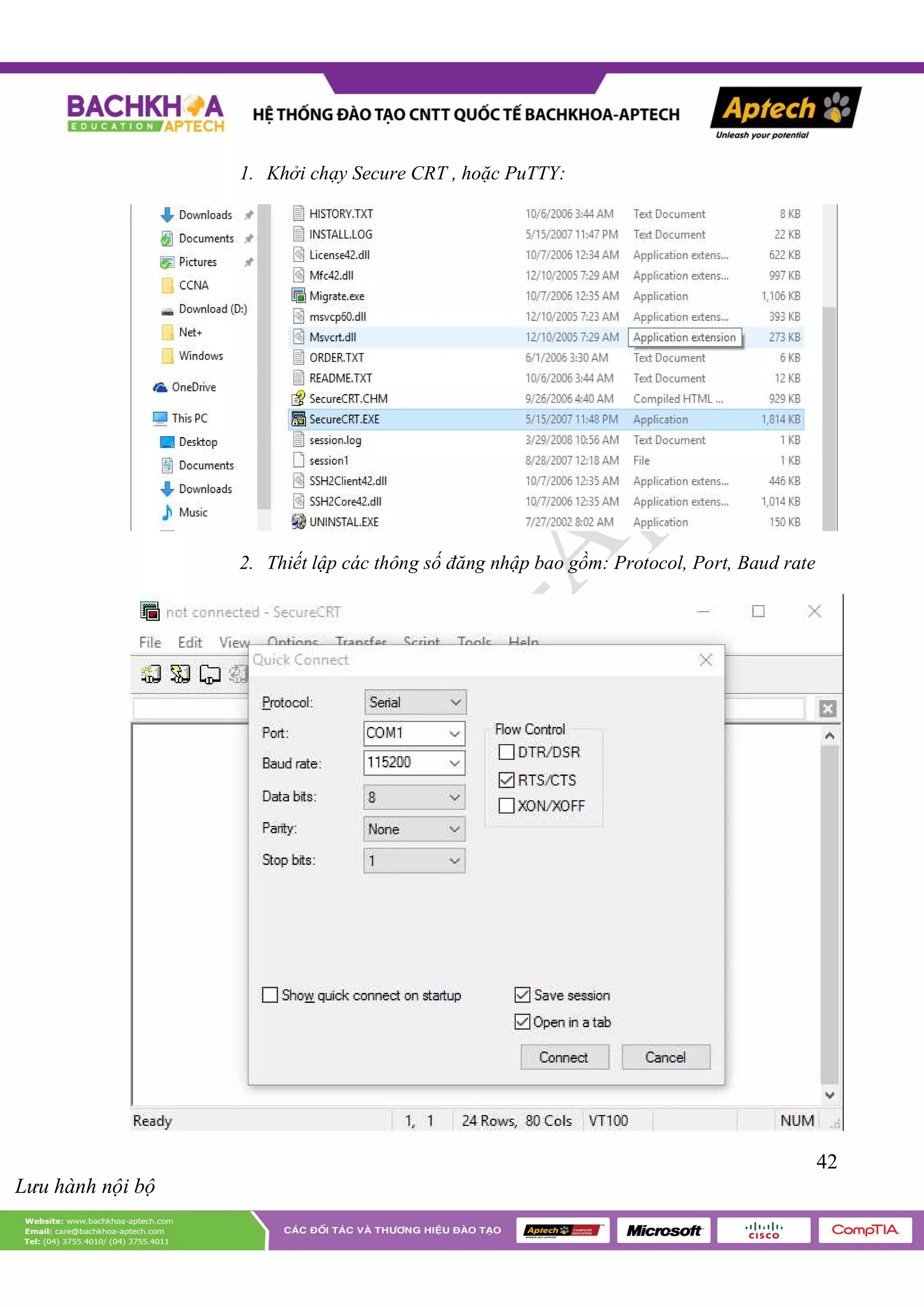 Ccna căn bản bach khoa aptech | PDF