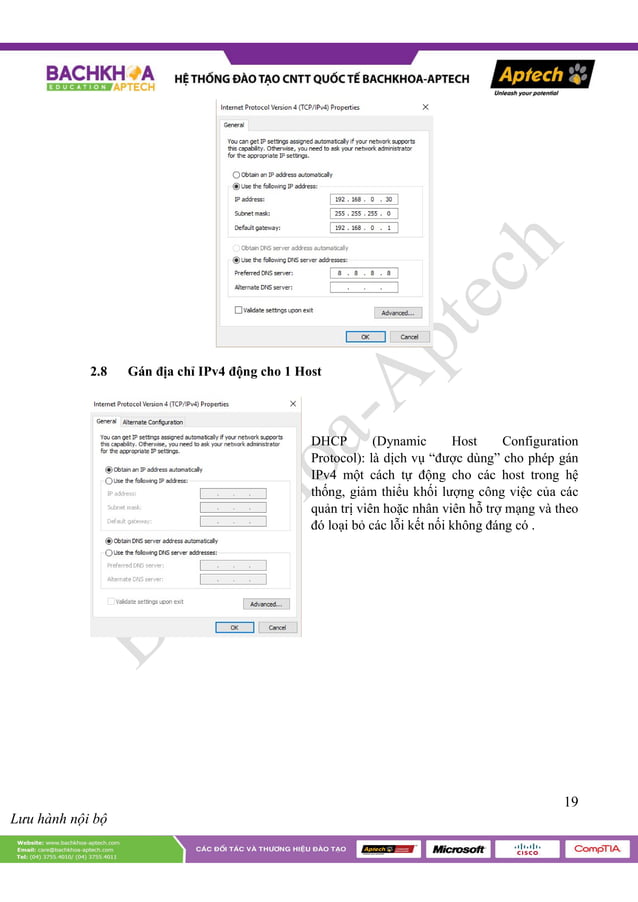 Ccna căn bản bach khoa aptech | PDF