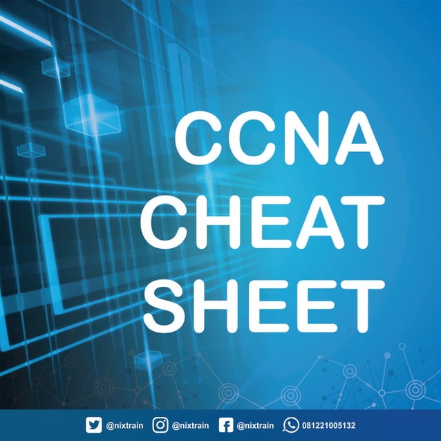Ccna cheat sheet | PDF