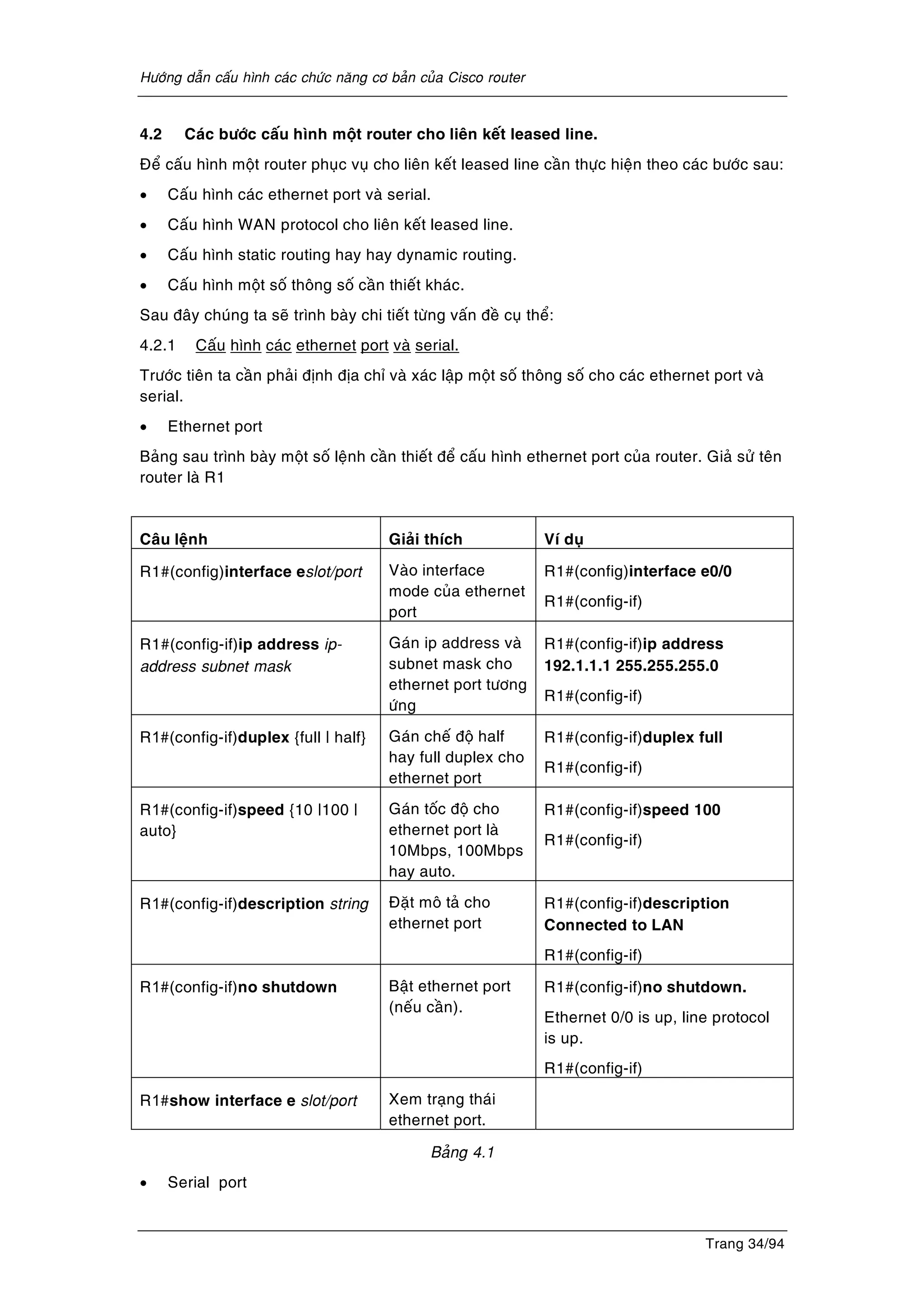 CCNA Cơ Bản_Tiếng Việt | PDF