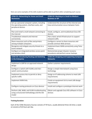 Ccna discovery | PDF | Computer Networking | Computing