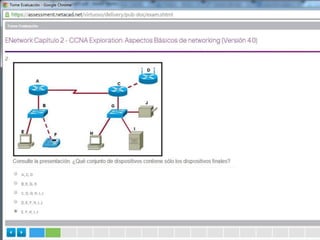 Ccna examen 1 cap 2 y3 | PPTX