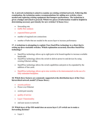 Ccna exploration 3 lan switching and wireless | PDF