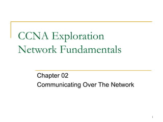 Ccna exploration network fundamentals | PPT
