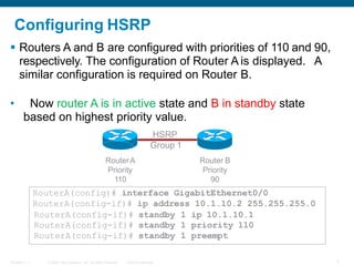 HSRP ccna | PPTX