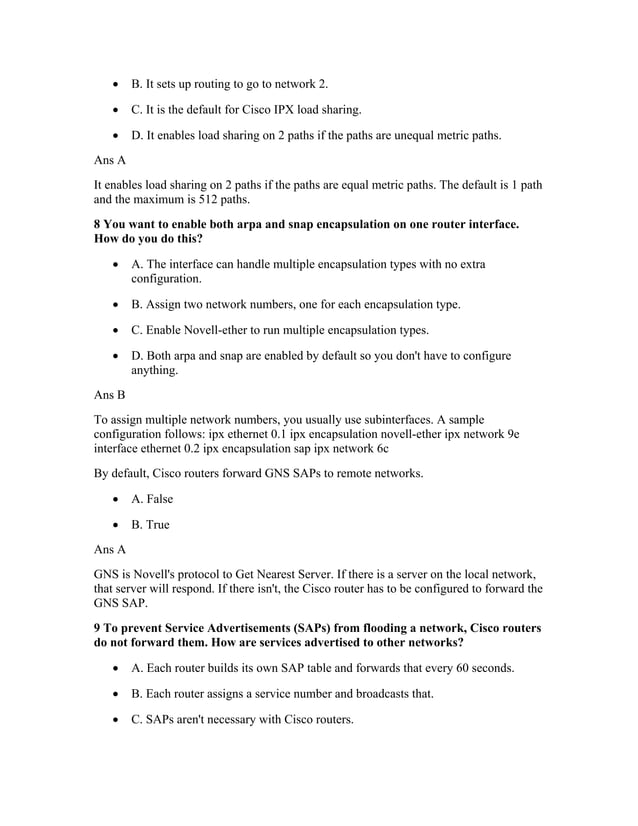 Ccna Interview Questions Pdf