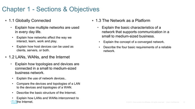 CCNA v6.0 ITN - Chapter 01 | PPTX