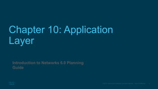 CCNA v6.0 ITN - Chapter 10 | PPTX
