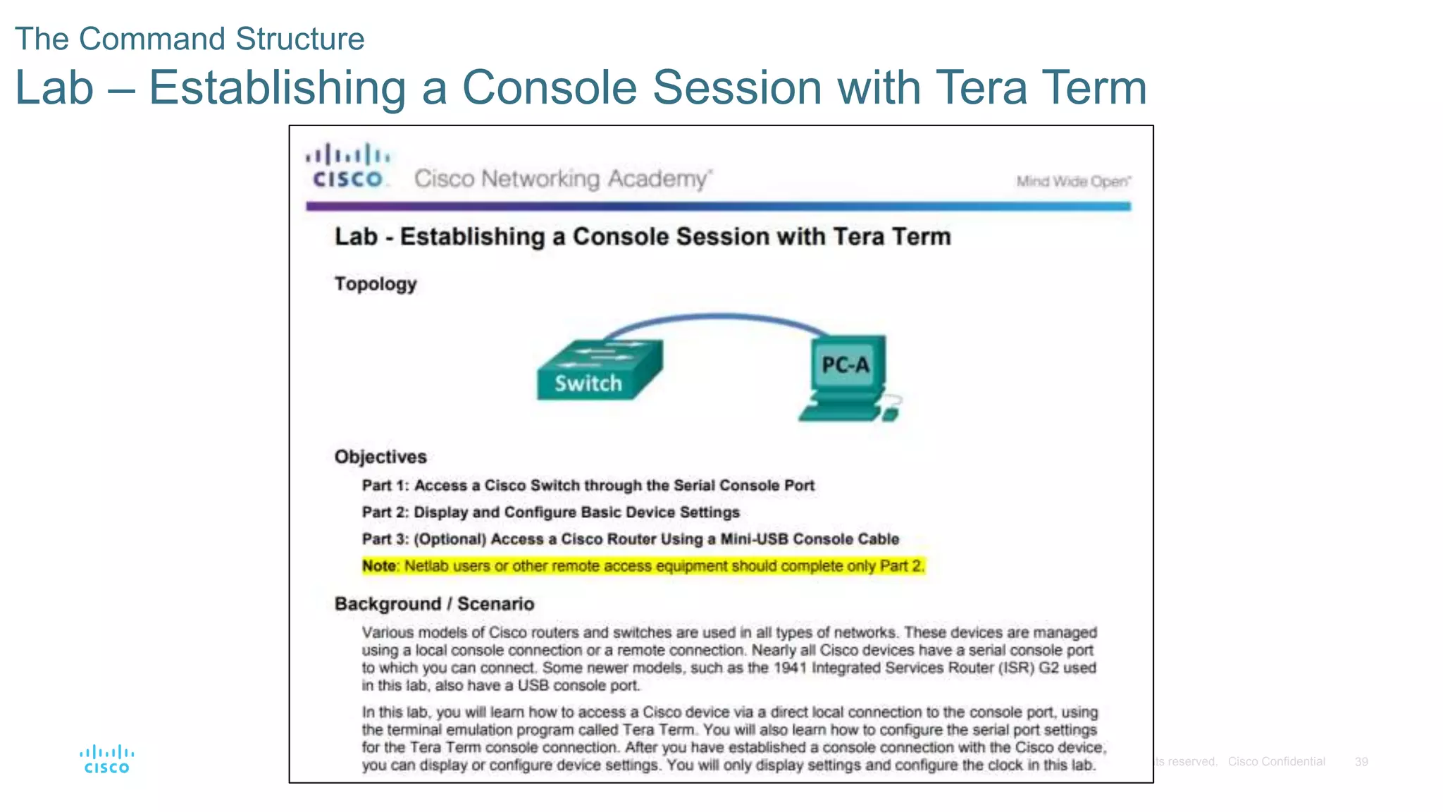 CCNA v6.0 ITN - Chapter 02 | PPTX