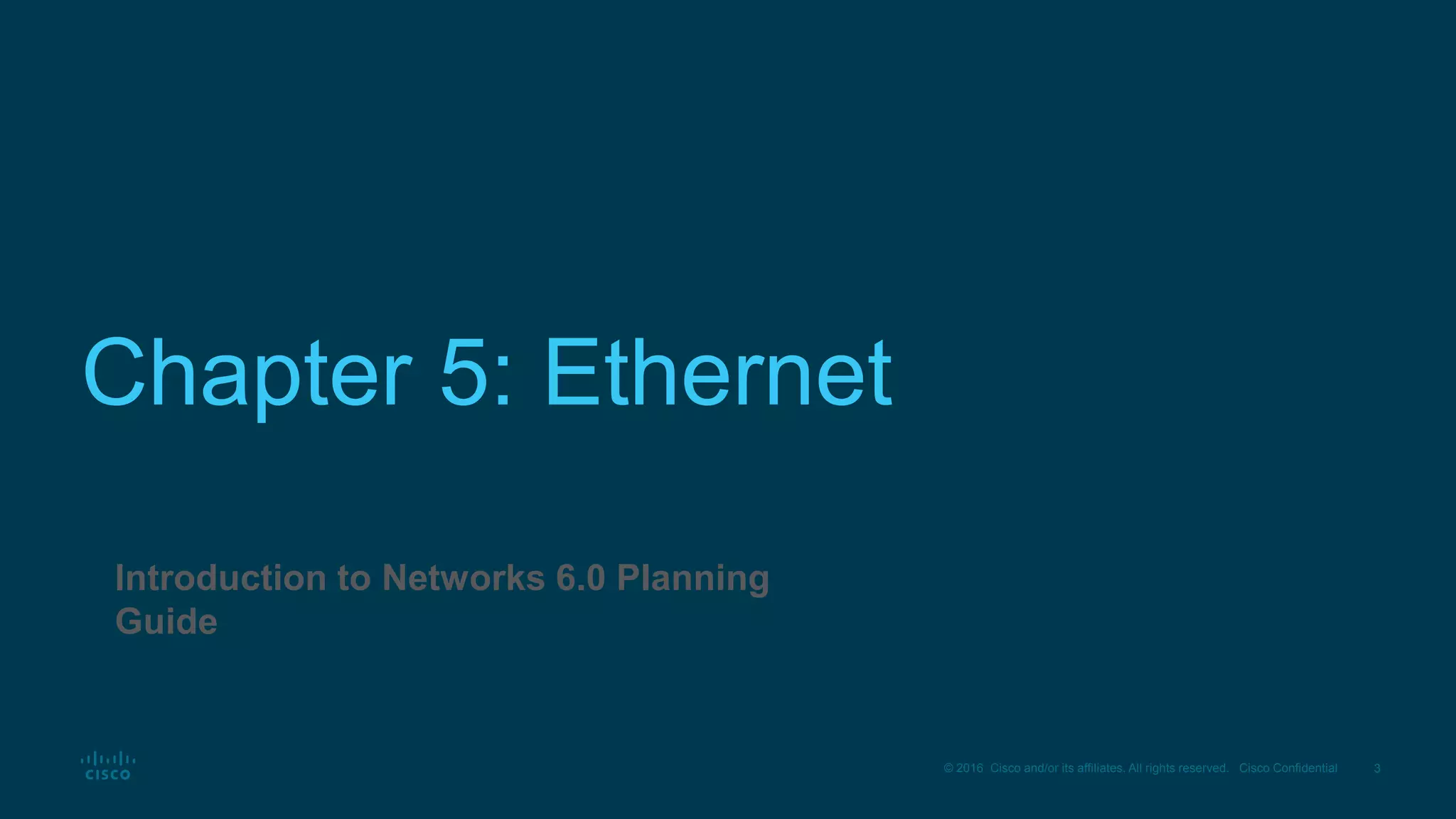 CCNA v6.0 ITN - Chapter 05 | PPTX