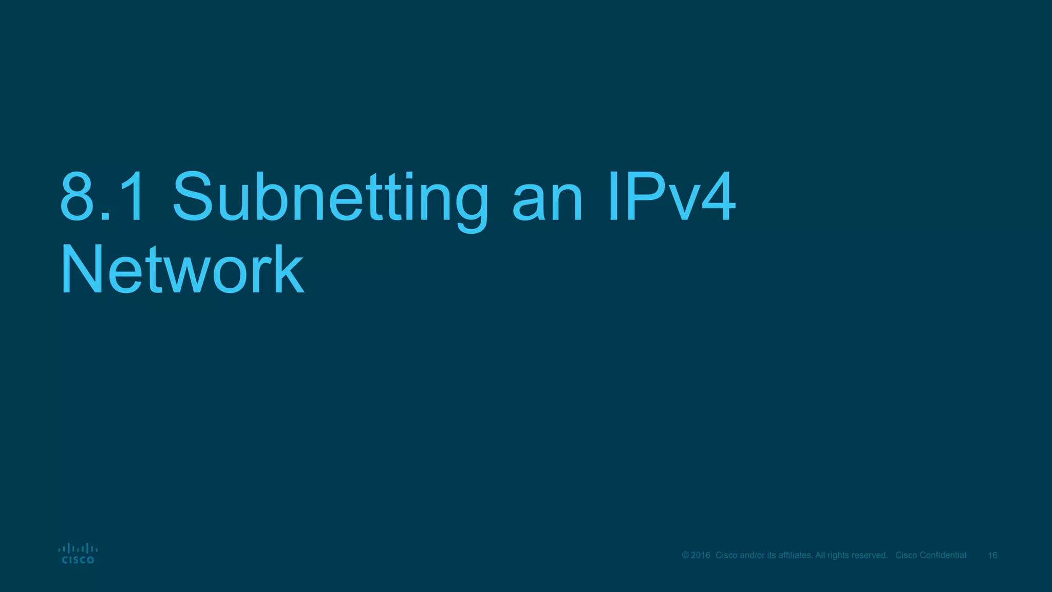 CCNA v6.0 ITN - Chapter 08 | PPTX