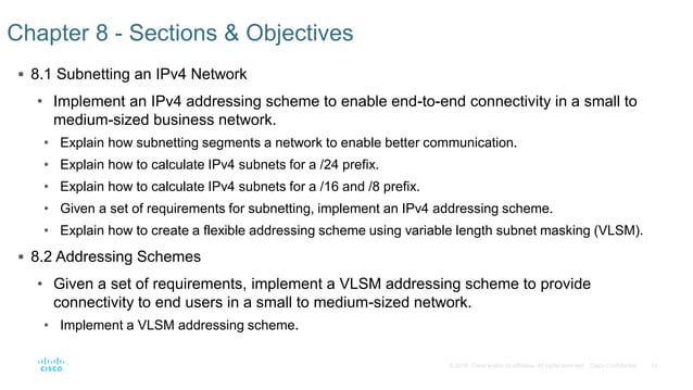 CCNA v6.0 ITN - Chapter 08 | PPTX