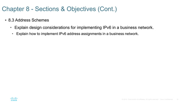 CCNA v6.0 ITN - Chapter 08 | PPTX