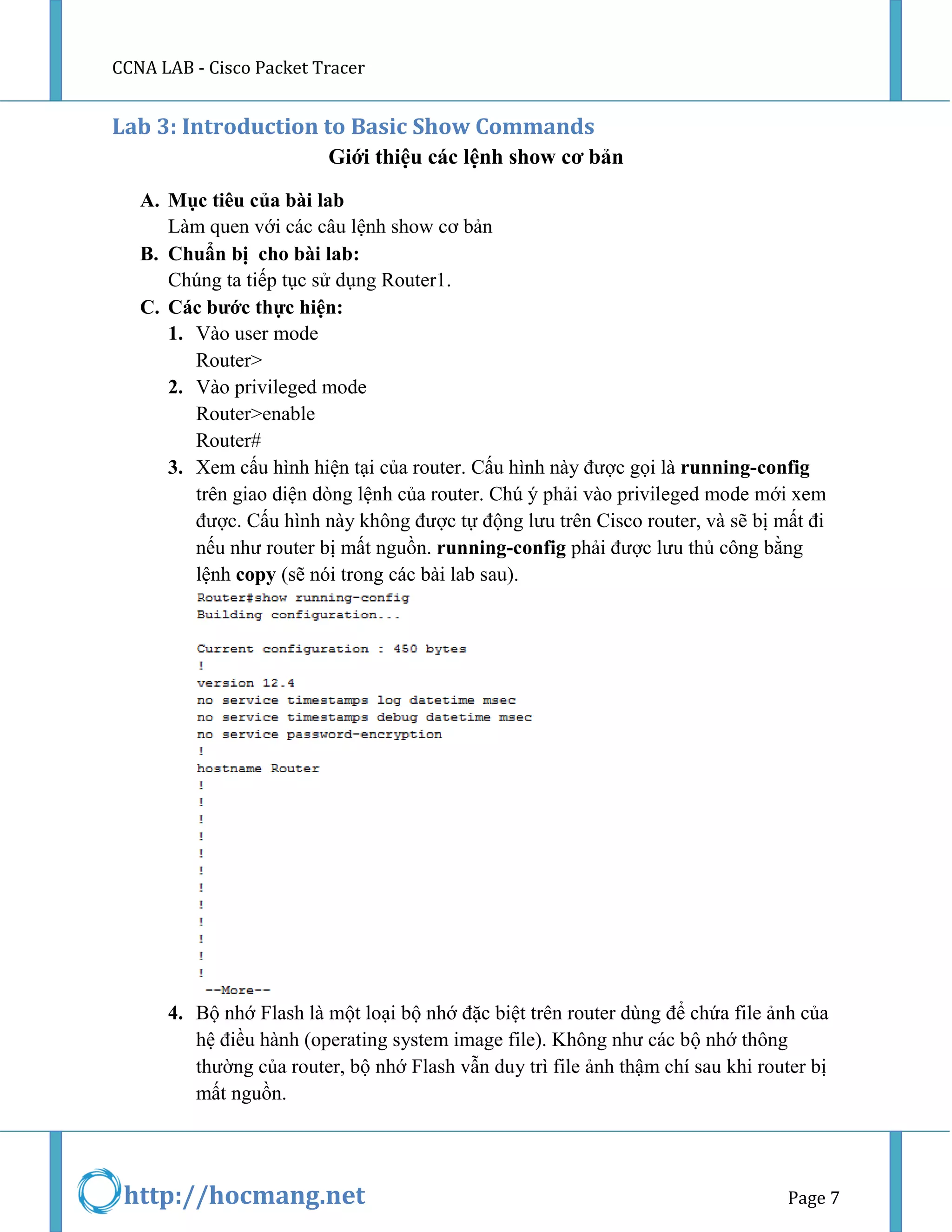 CCNA LAB - Cisco Packet Tracer | PDF