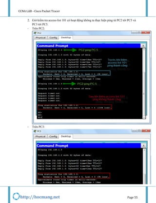CCNA LAB - Cisco Packet Tracer | PDF