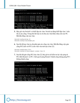 CCNA LAB - Cisco Packet Tracer | PDF