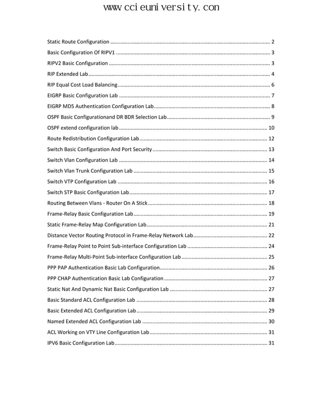 CCNA Lab Guide | PDF