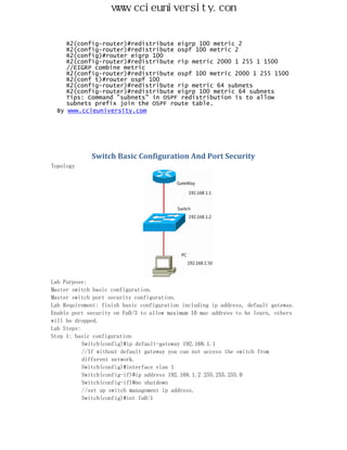 CCNA Lab Guide | PDF