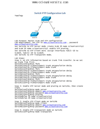 CCNA Lab Guide | PDF