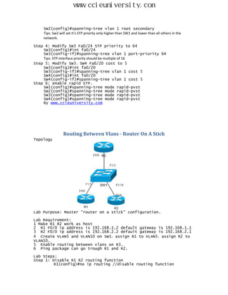 CCNA Lab Guide | PDF