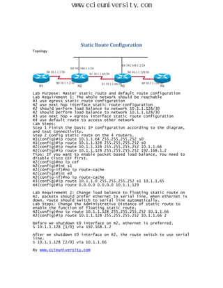 CCNA Lab Guide | PDF