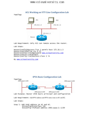 CCNA Lab Guide | PDF