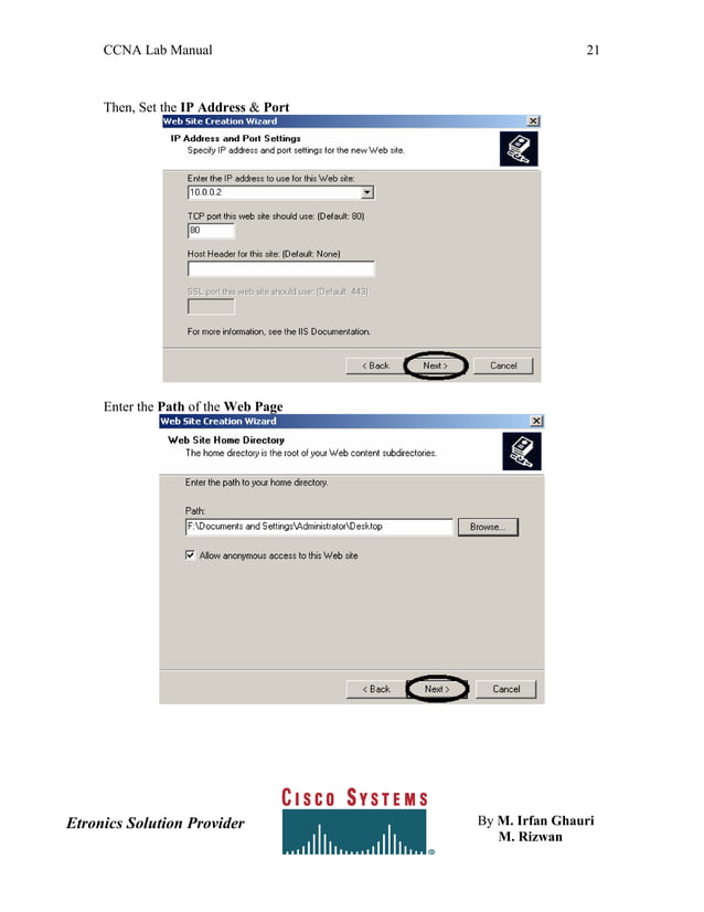 Ccna lab manual | PDF
