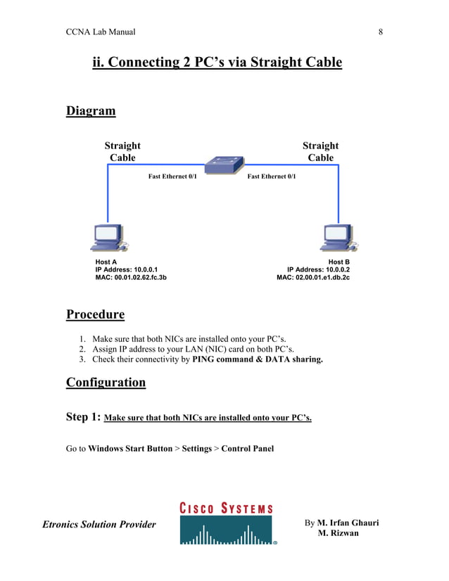 Ccna lab manual | PDF