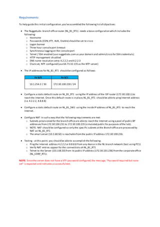 Ccna labs | DOCX
