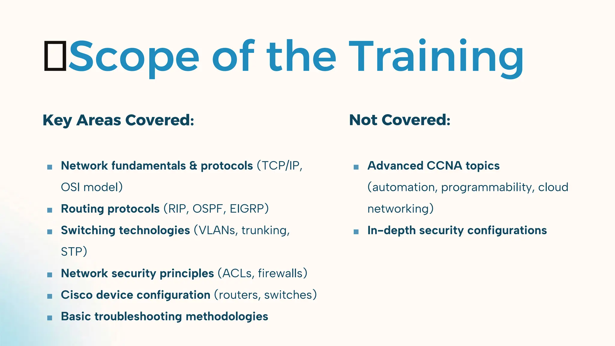 CCNA: Routing and Switching Fundamentals | PPTX