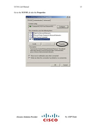 Ccna new lab_manual_by_esp_team | PDF