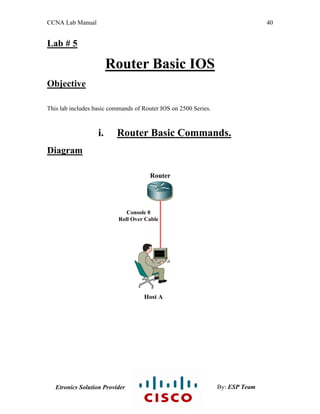Ccna new lab_manual_by_esp_team | PDF