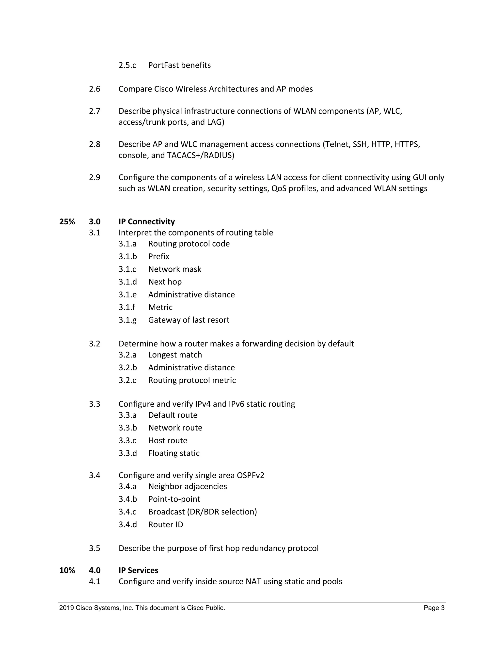 Ccna new syllabus brochure | PDF