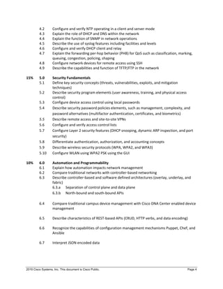 Ccna new syllabus brochure | PDF | Computer Networking | Computing